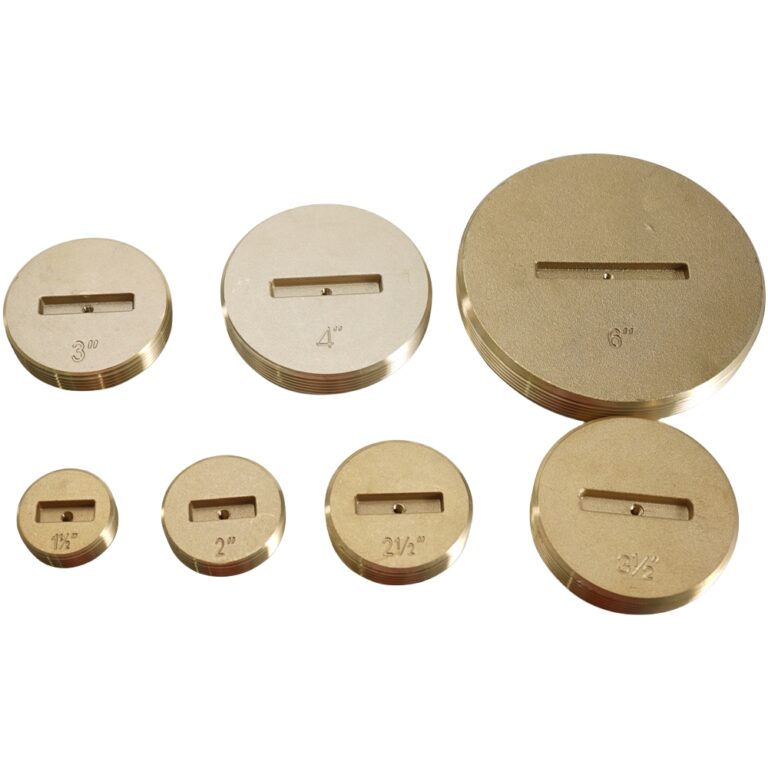 Brass Slotted head Cleanout Plugs with Countersunk - Premium ...